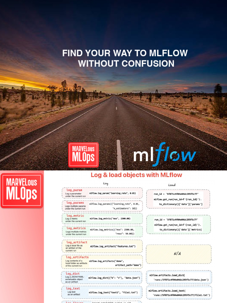 Mlflow Cheatsheet | PDF