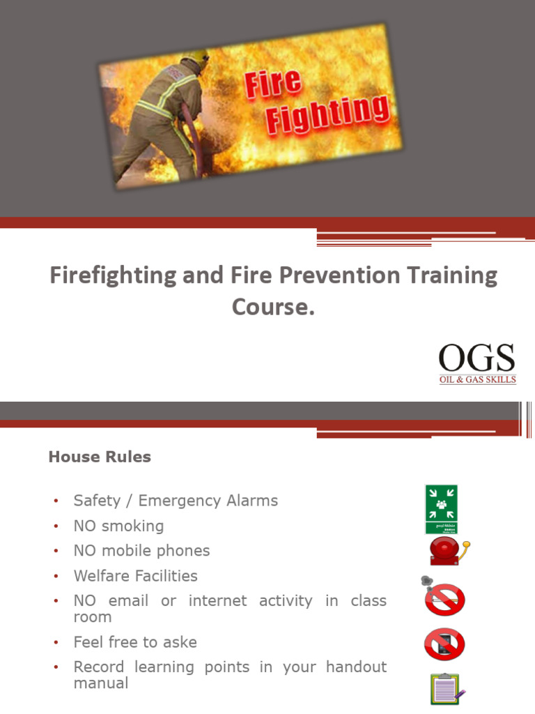 Ogs Ztp Gh Trm 0005_c0 Fire Training Basic. | PDF | Firefighting | Fires