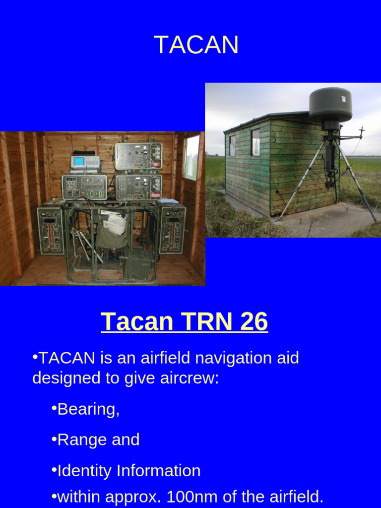Understanding TACAN in Aviation | PDF