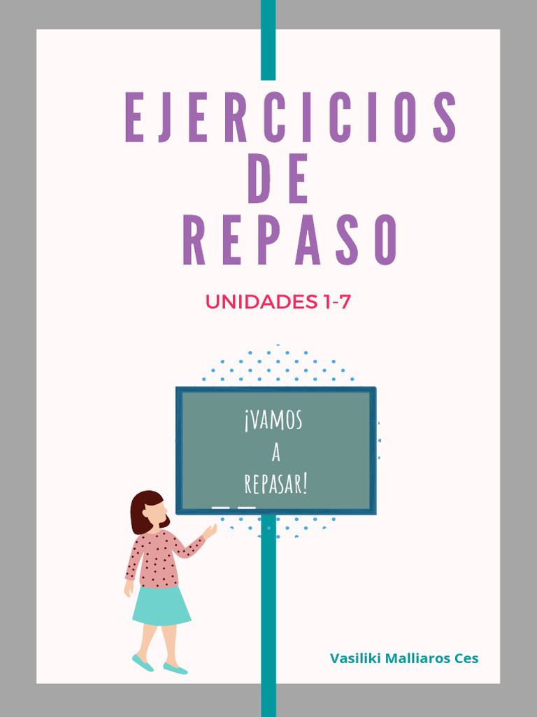 Ejercicios De Repaso A1 A2 Español Pdf Ensalada