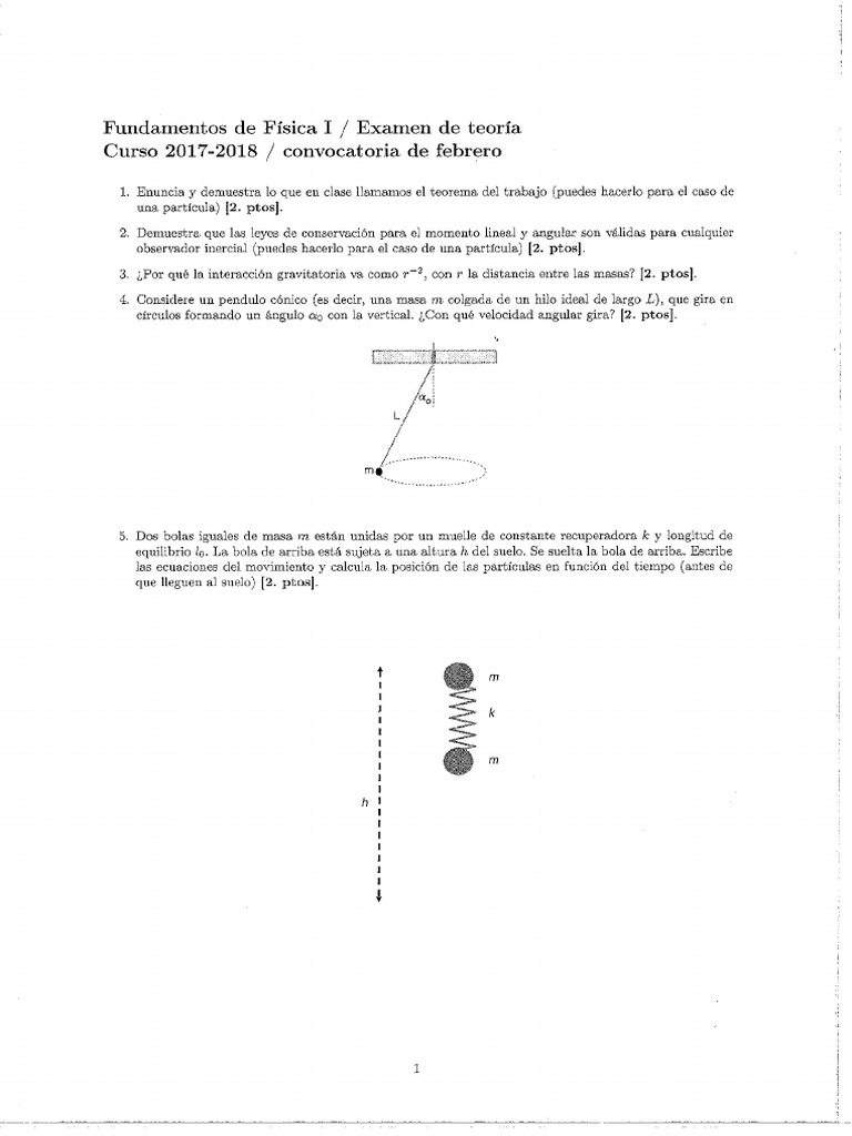 Febrero 2018 - Teoría | PDF