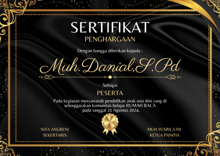 Sertifikat D | PDF