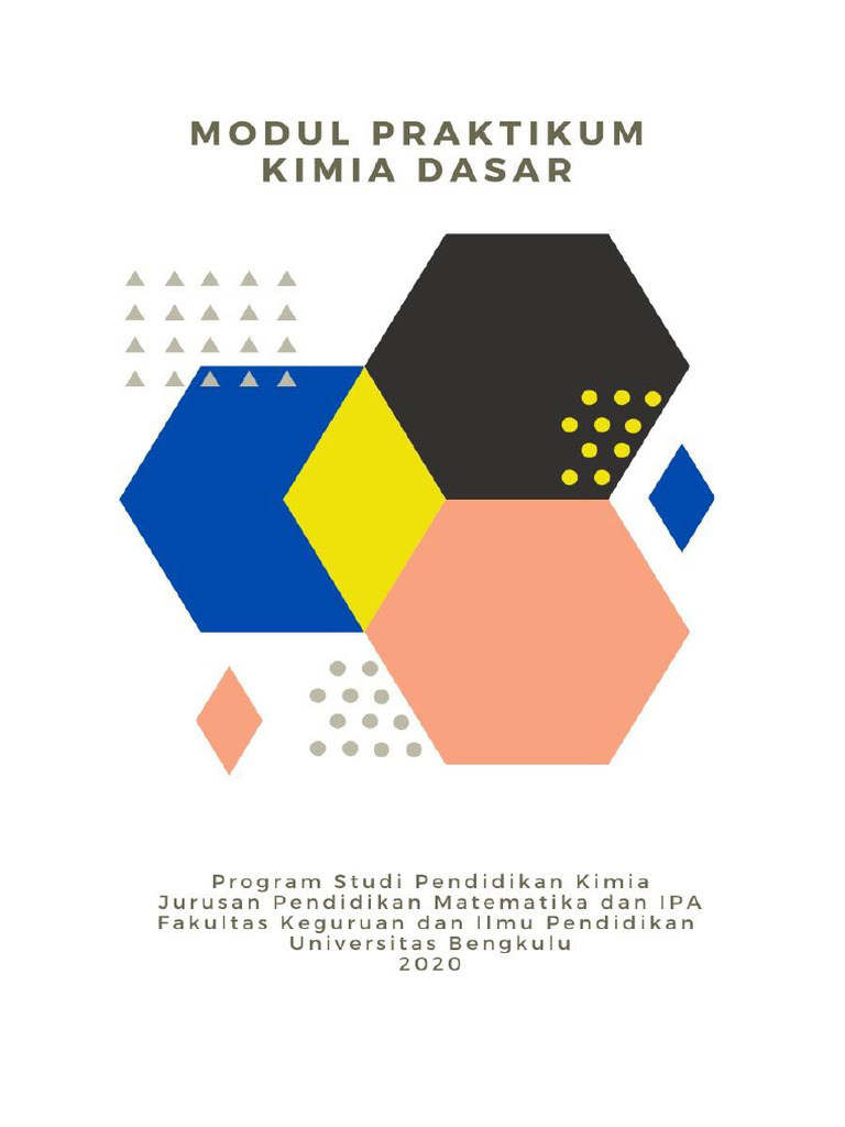 Penuntun Praktikum Kimia Dasar | PDF