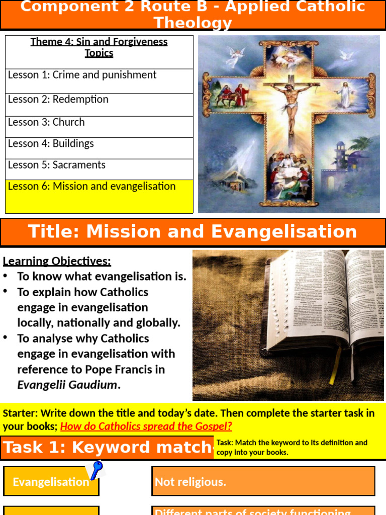 Lesson 11 Mission and Evangelisation KRG 2 | PDF | Christian Church | Catholic Church