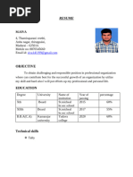 Iti Resume | PDF