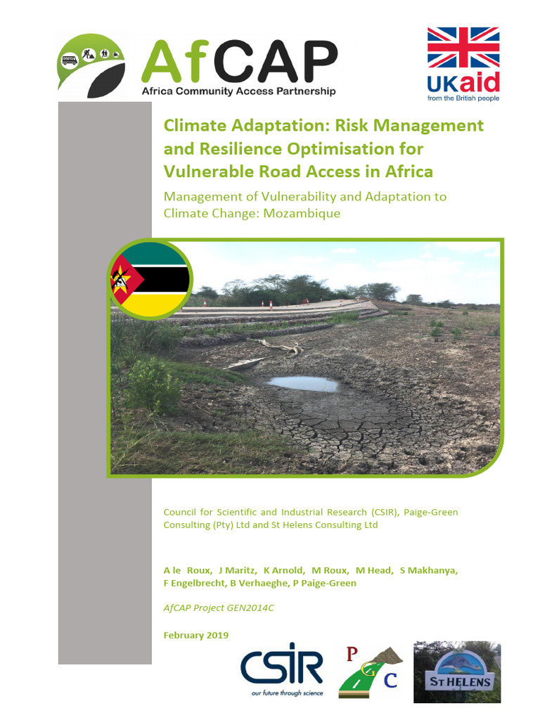 2019 AFCAP Mozambique Resilience | PDF | Hazards | Flood