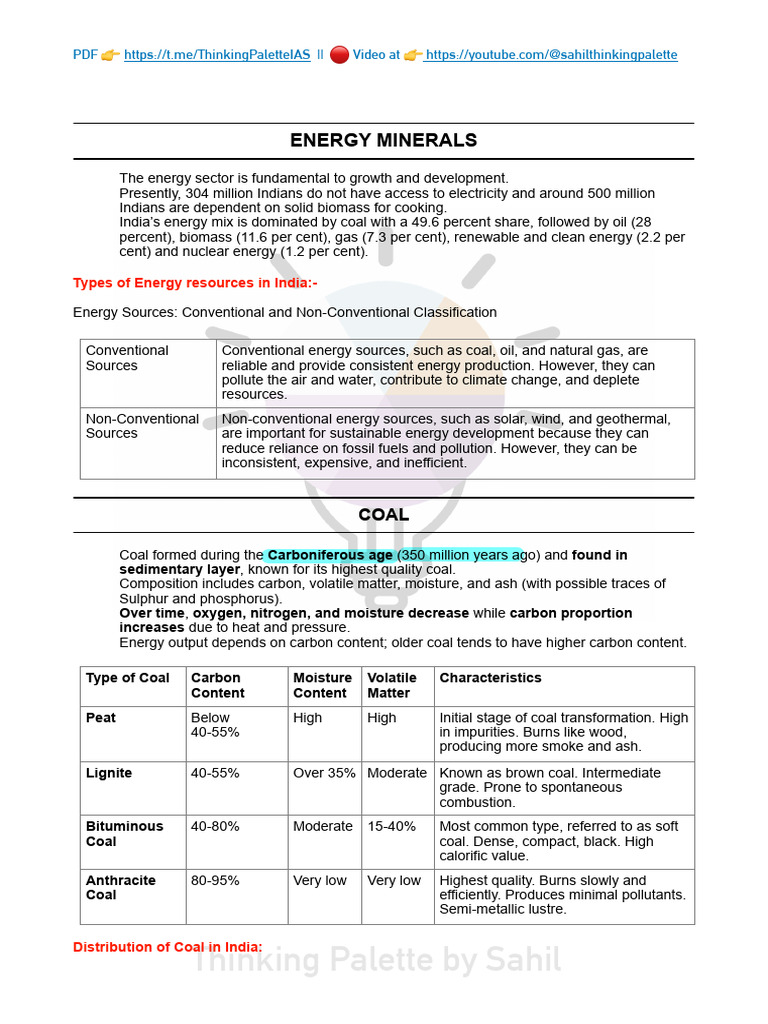 Key Uses of Coal in India | PDF | Coal | Natural Gas