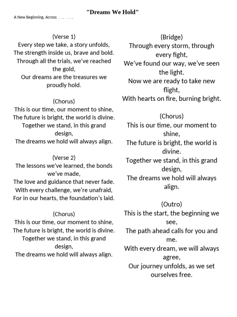 A New Beginning | PDF