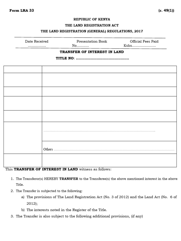 Form LRA 33 Edited Original | PDF | Government | Government And Personhood