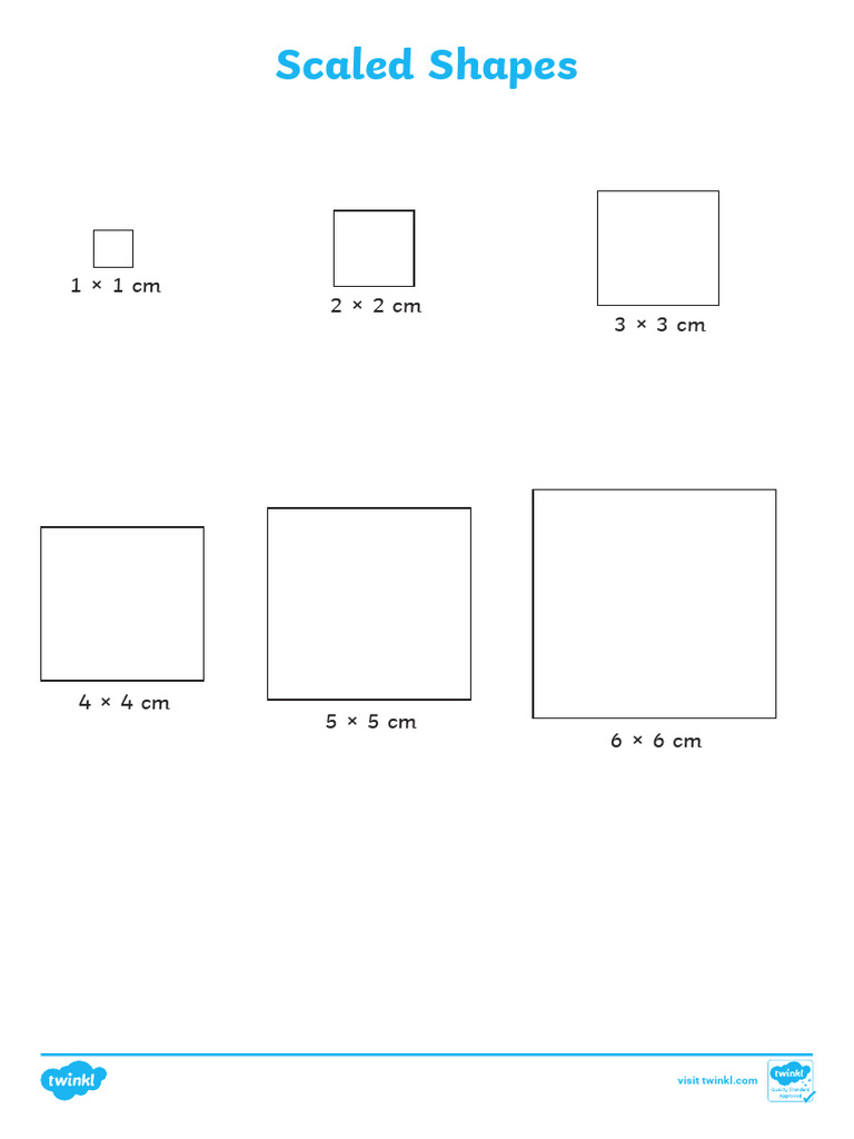 Scaled Shapes Activity | PDF
