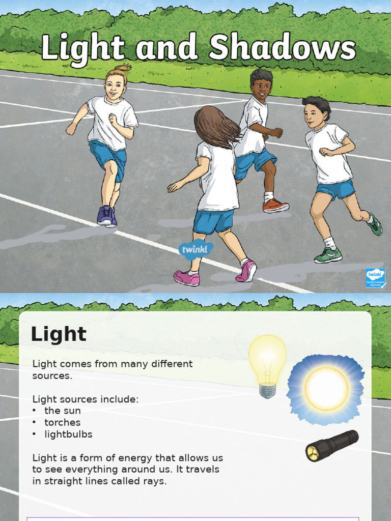 Shadow Investigation PowerPoint | PDF | Shadow | Area