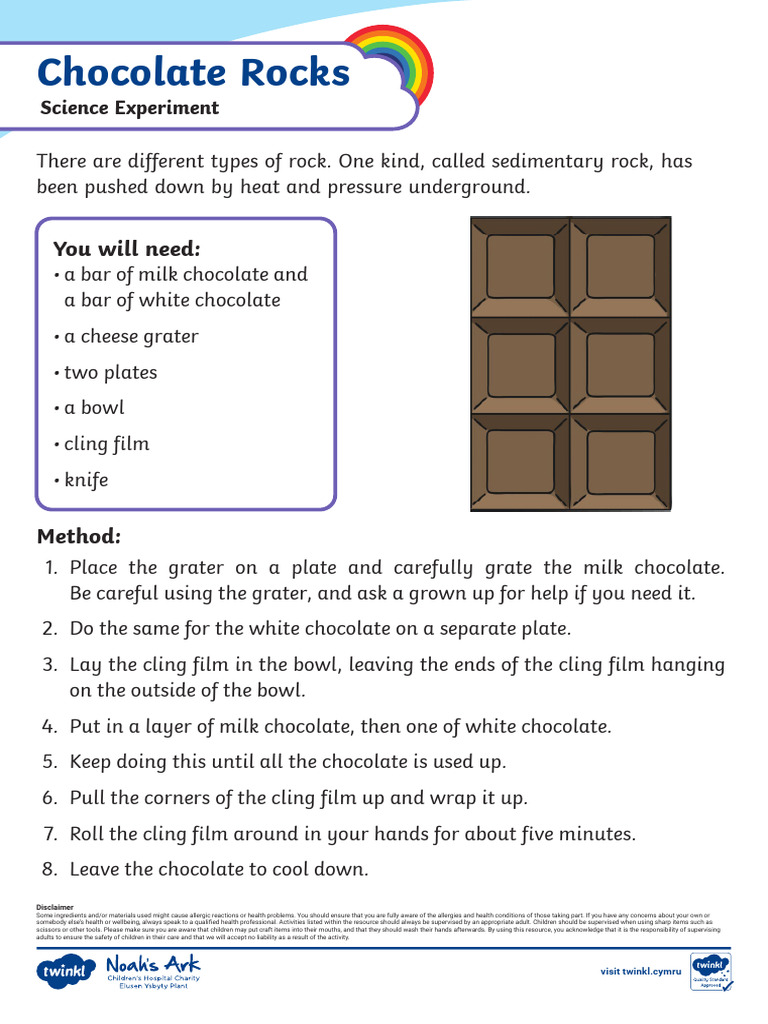 Chocolate Rock Creation Guide | PDF