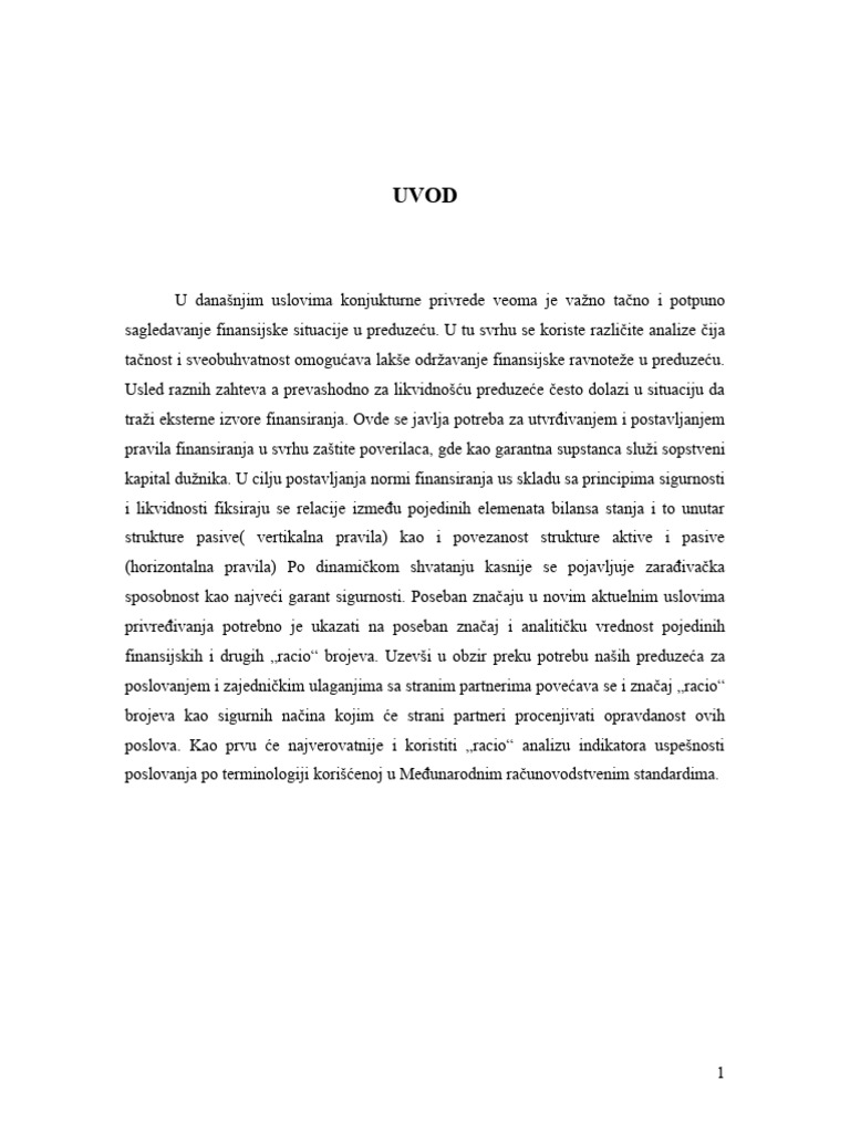 Finansijsko Izvestavanje1 PDF Free | PDF