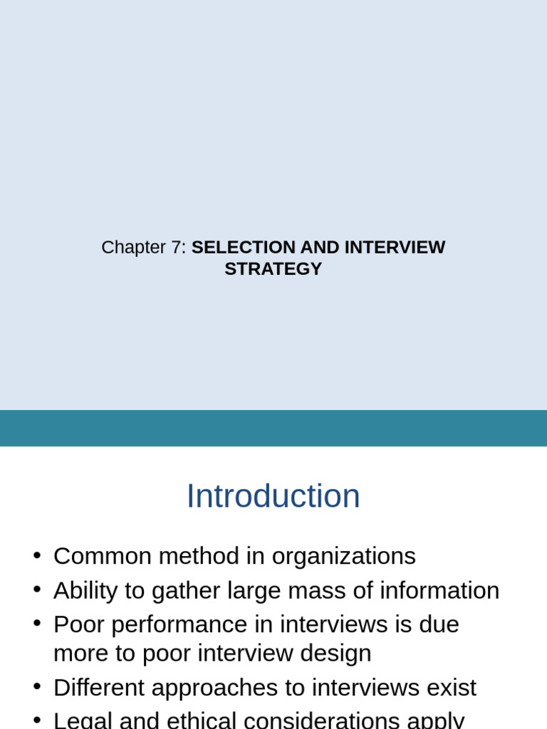 Picardi1e PPT Ch07 | PDF | Recruitment | Job Interview