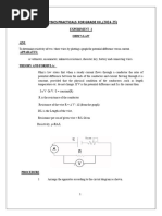 Class 12 Physics Lab Manual 2025-26 | PDF | Voltage | P–N Junction