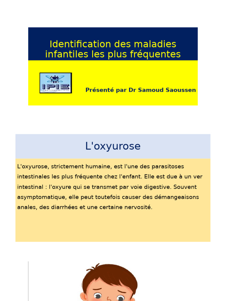 16 Santé Identification Des Maladies Infantiles Les Plus Fréquentes (1 ...