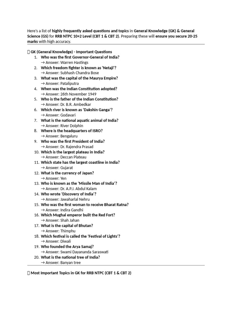 GK GS | PDF | Science | Acid