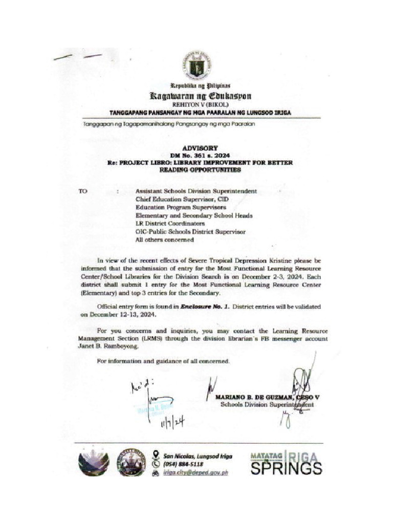 Memo For Entry | PDF