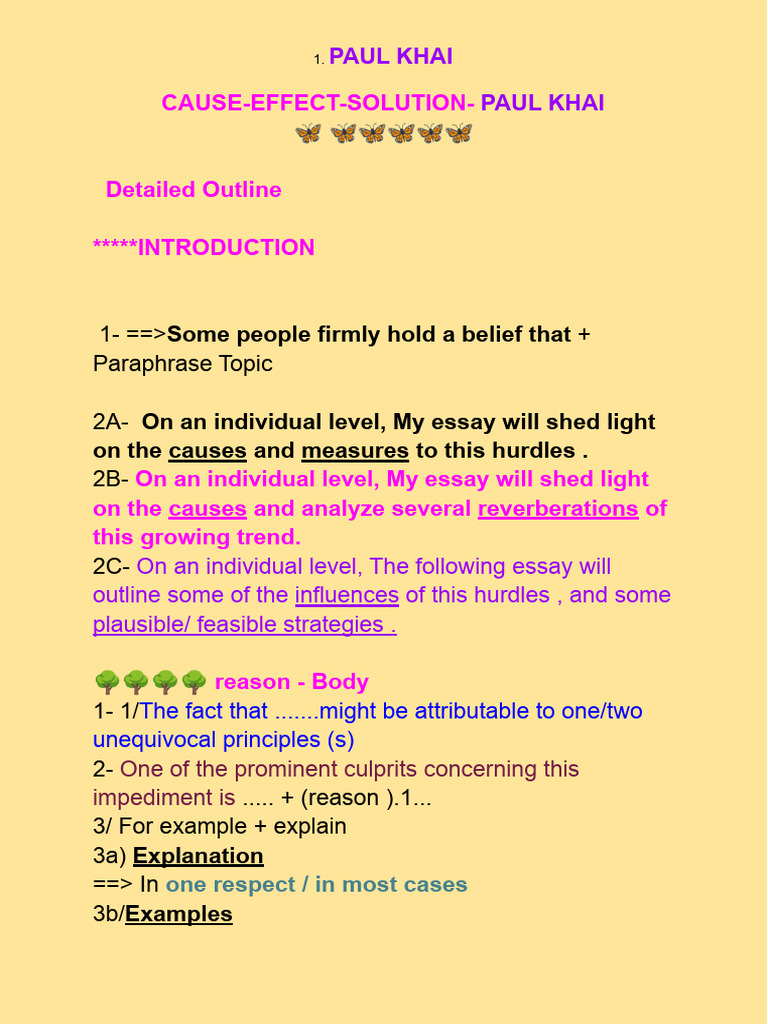 Cause Effect Solution Full | PDF | Obesity | Nutrition