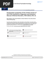 PCL-5 Scoring and Interpretation Guide | PDF