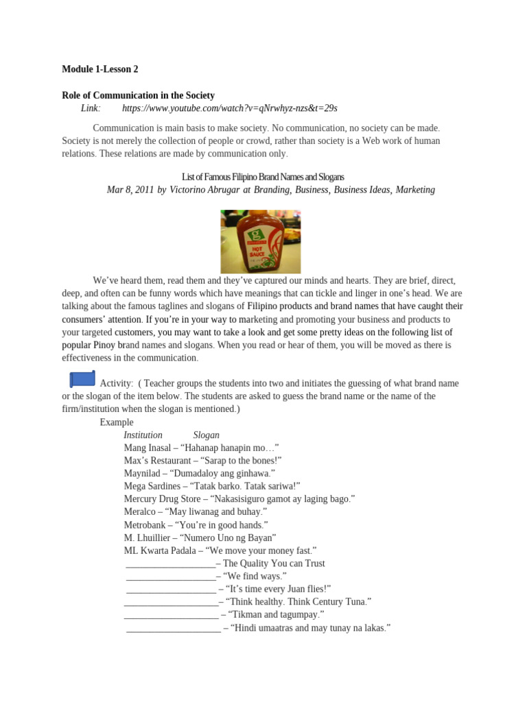 2.roles and Uses of Communication | PDF | Communication