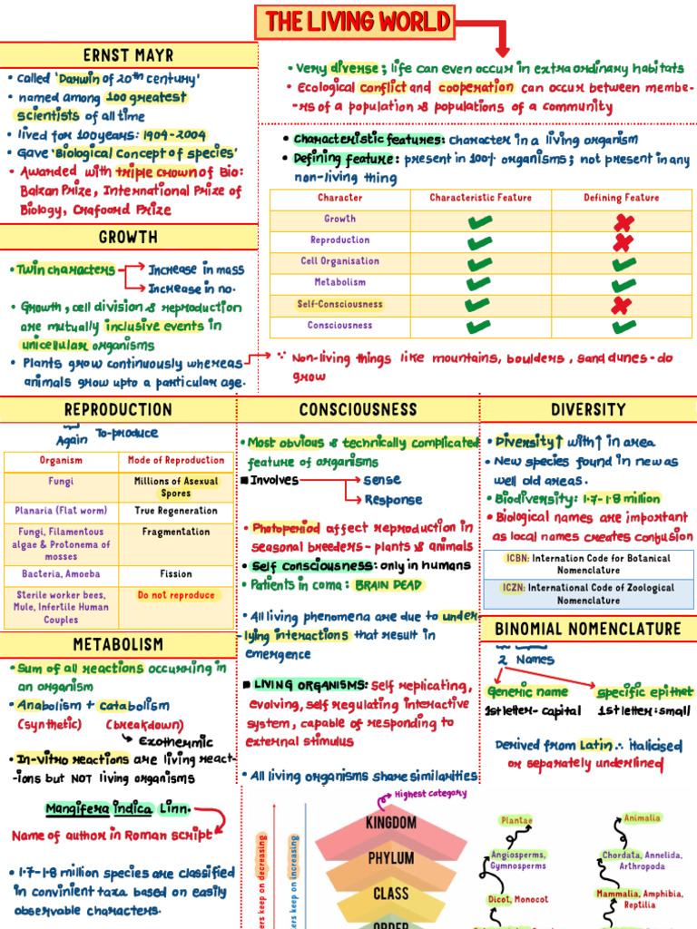 The Living World (1) - 4-7 | PDF