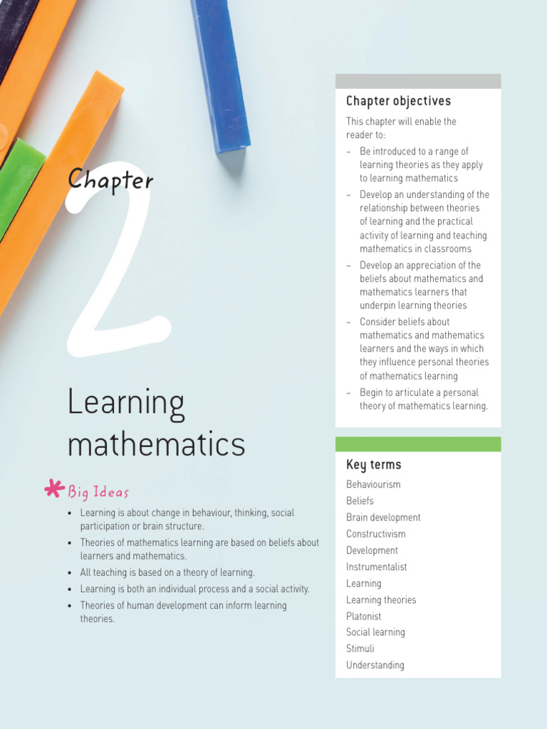 Teaching Mathematics Foundations To Middle Years - Chapter 2 | PDF ...