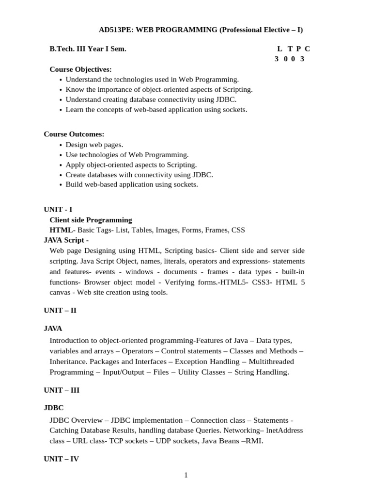 Unit1-WP | PDF | World Wide Web | Internet & Web