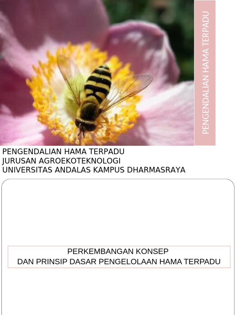 Pengendalian Hama Terpadu dan Malathion | PDF