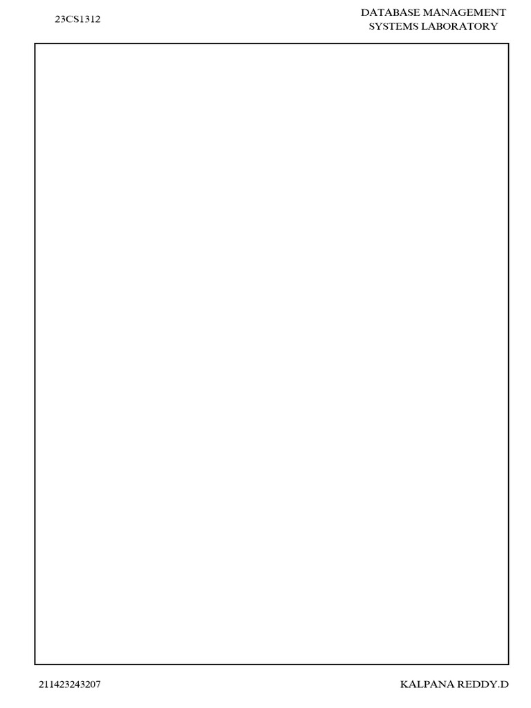 Data Entries for 23CS1312 | PDF