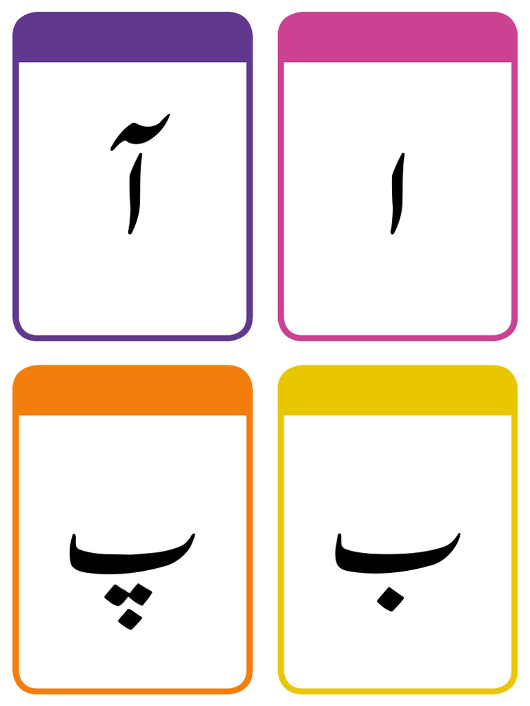 Haroof e Tahajji Simple Ver 1 | PDF