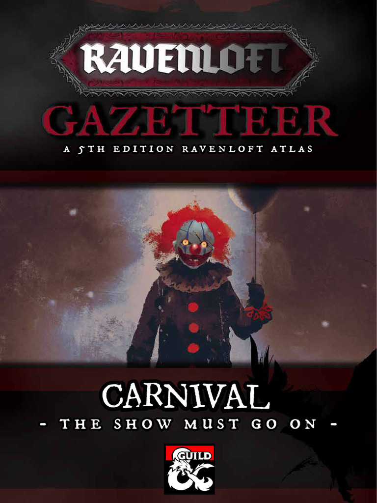 Ravenloft Gazetteer CARNIVAL | PDF | Dungeons & Dragons | Gary Gygax Games
