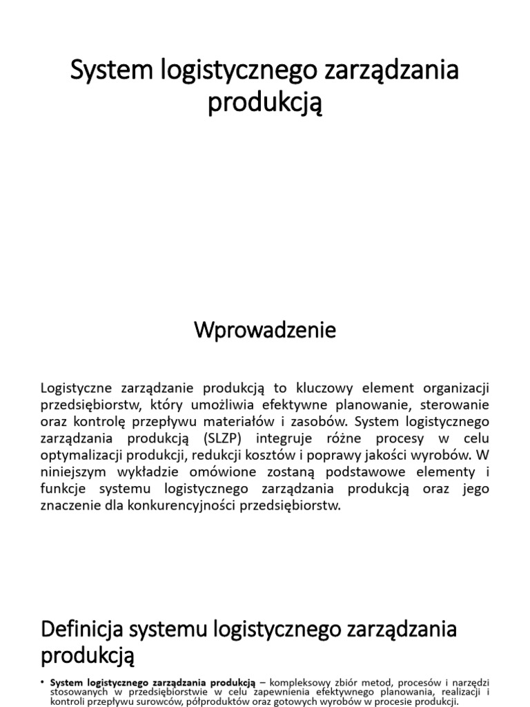 LOGISTYKA | PDF