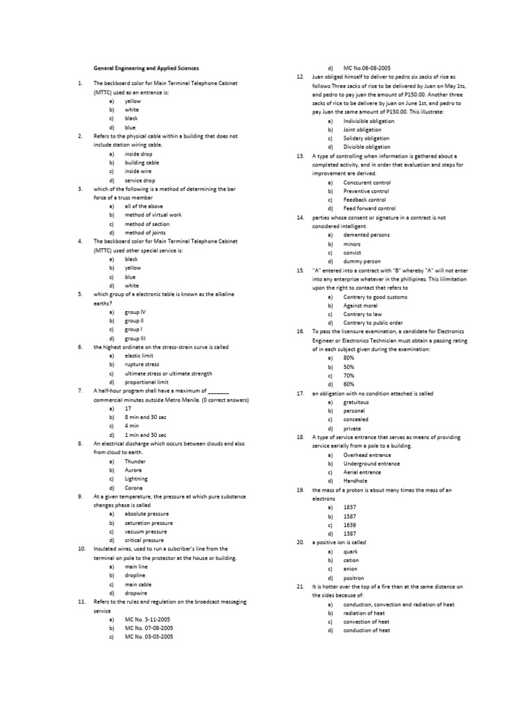 700 MCQs General Engineering and Applied Sciences | PDF | Ion | Chemical Polarity