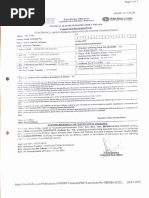 PMJJBY Consent and Application Form | PDF | Financial Services