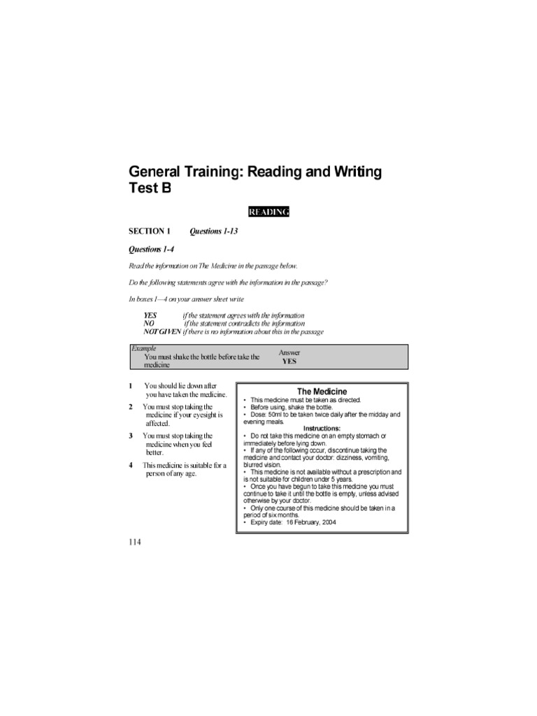 GT Reading B | PDF