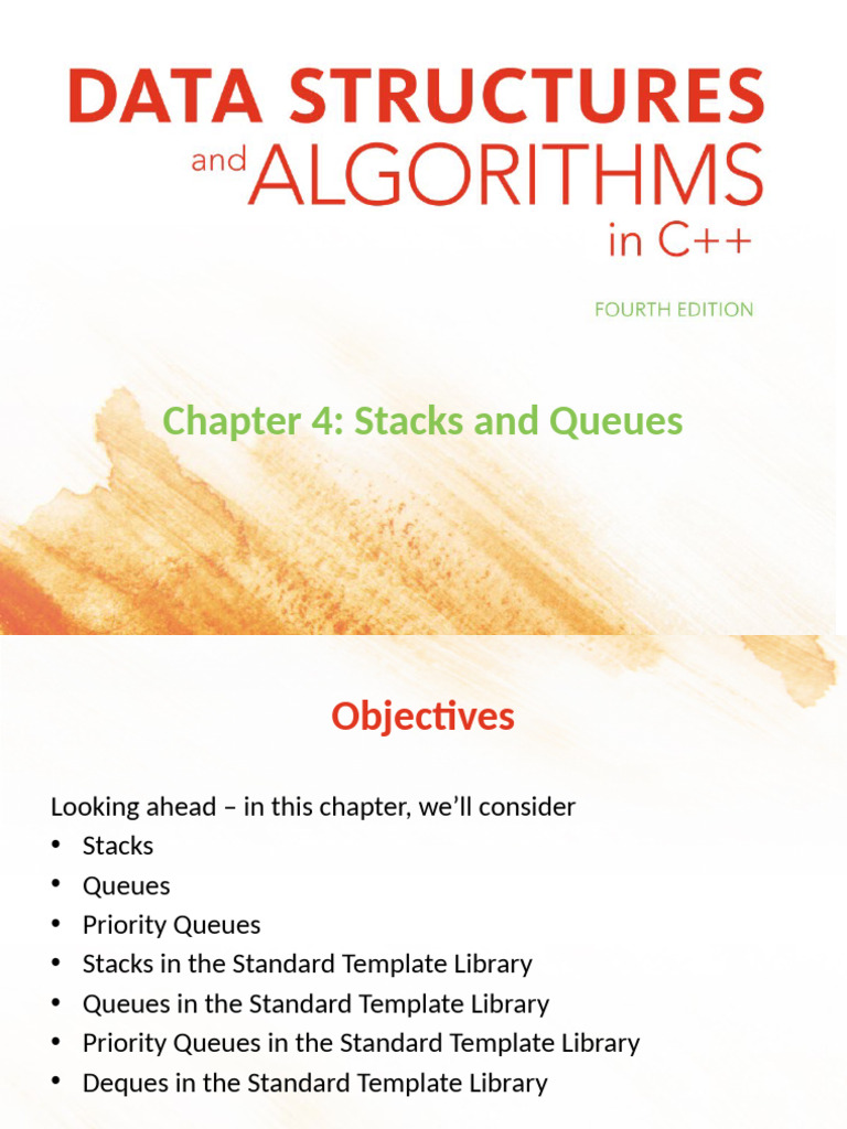 9781133608424_PPT_ch04 | PDF | Queue (Abstract Data Type) | Software Engineering