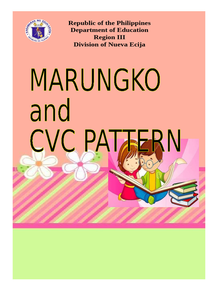 337058186 Marungko Cvc Pattern 1 | PDF