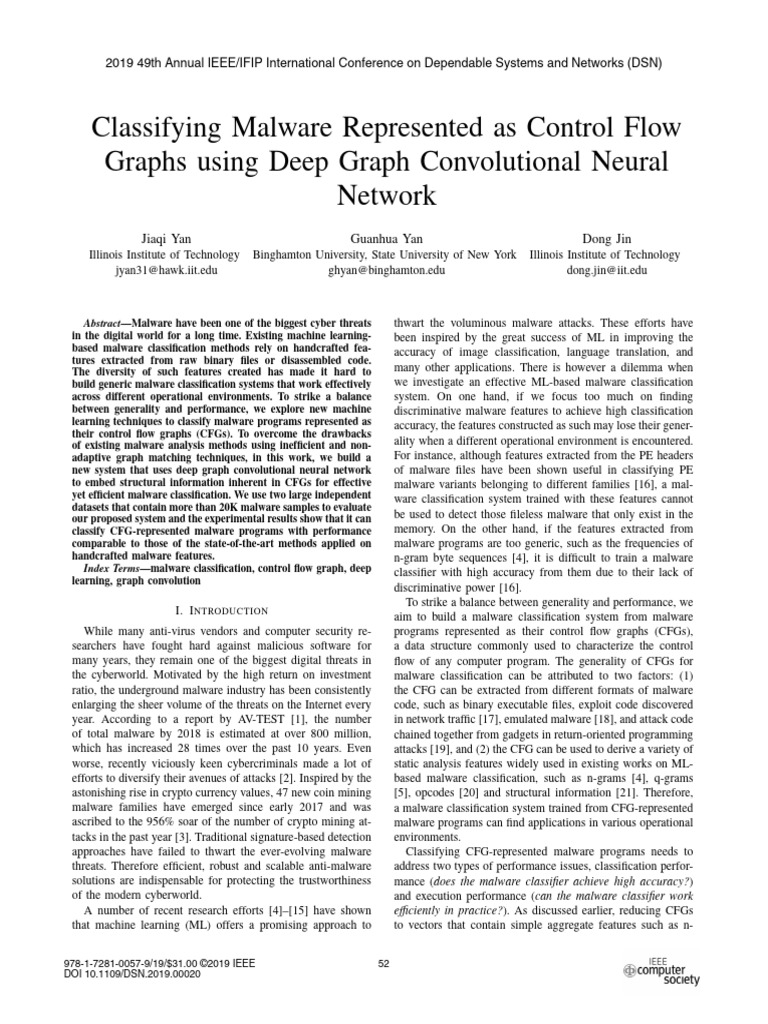 Classifying_Malware_Represented_as_Control_Flow_Graphs_using_Deep_Graph_Convolutional_Neural ...