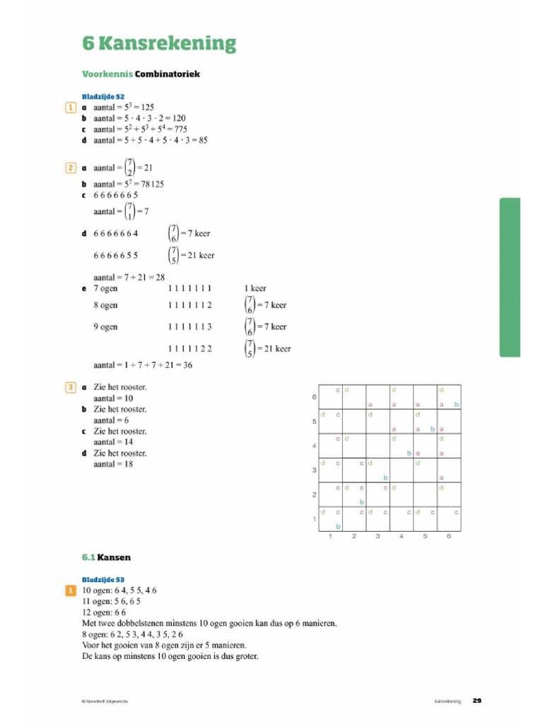 H6 (2) Wiskunde | PDF