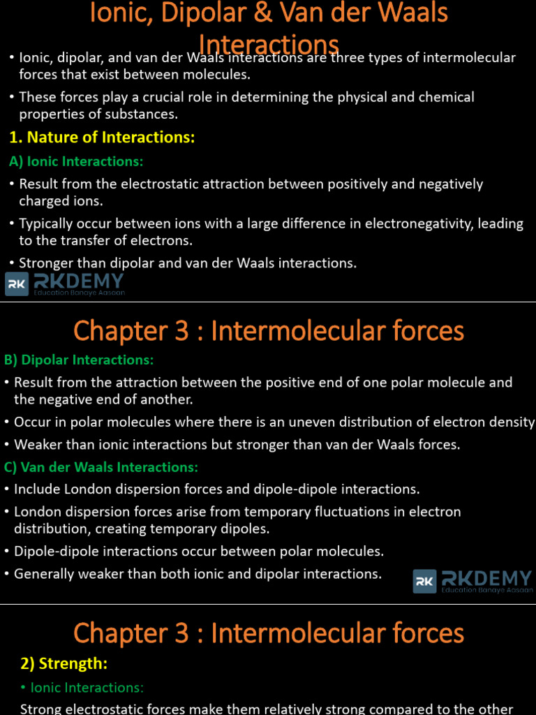 CH 3 Intermolecular Forces Chemistry 1 Sem 1 - Removed | PDF ...