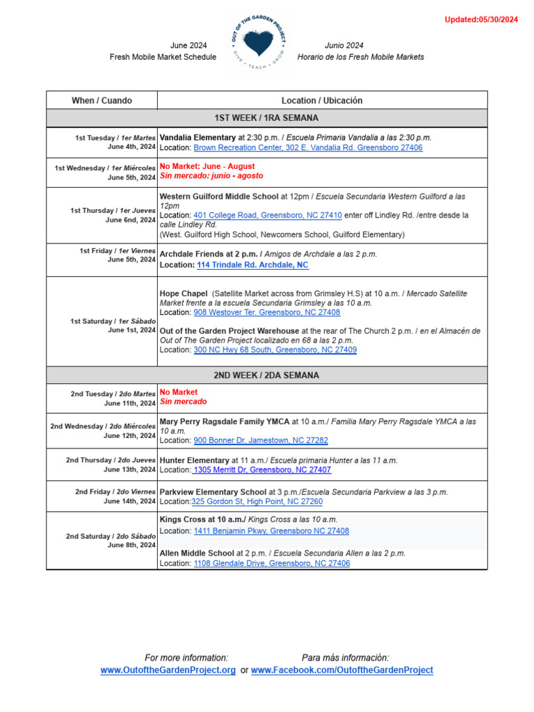 WP Contentuploads202405June Schedule Fresh Mobile Market PDF | PDF