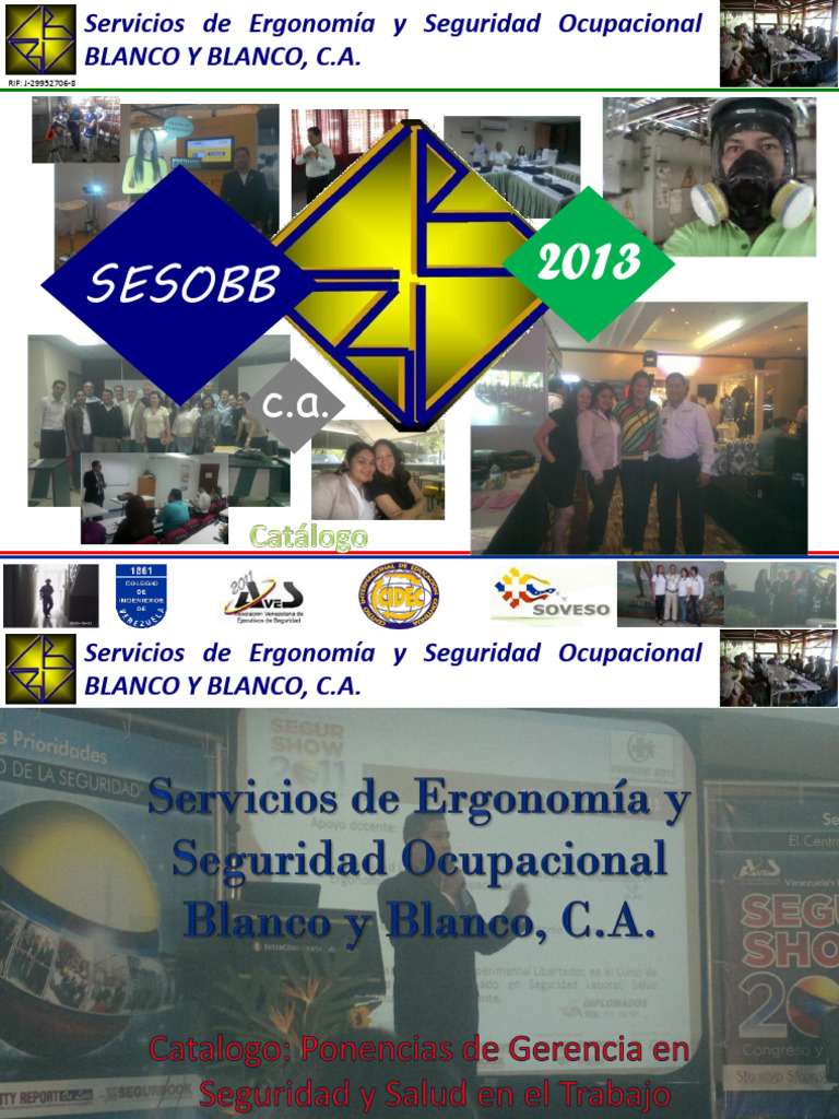 Catalogo de Ponencias en Gerencia en SST 2013 | PDF | Seguridad y salud ...