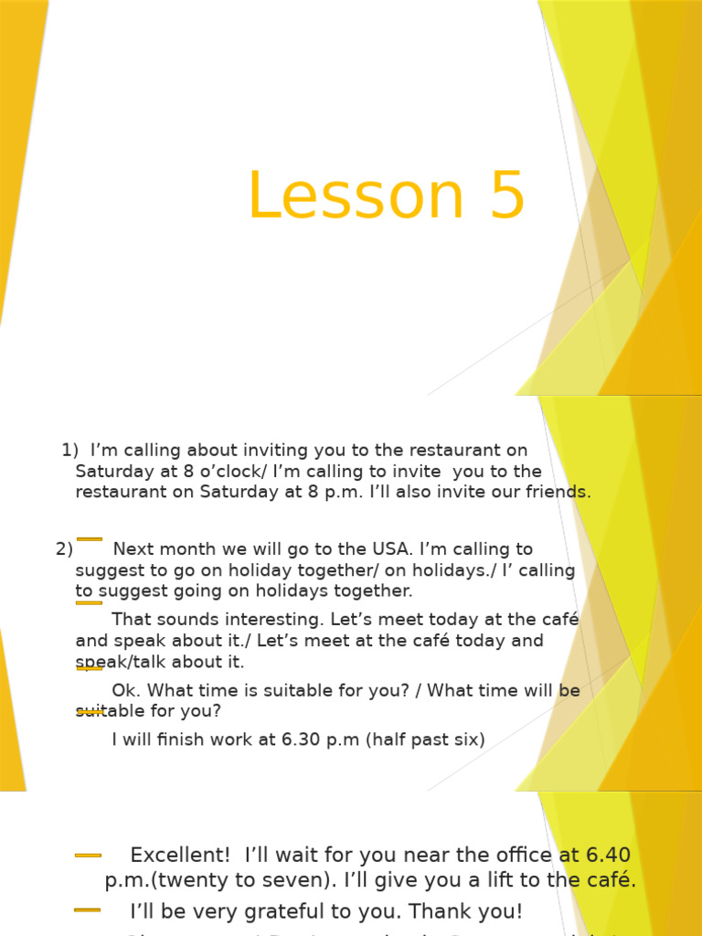 English Conversation and Vocabulary Guide | PDF