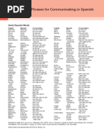 Medical Spanish Guide for Nurses | PDF