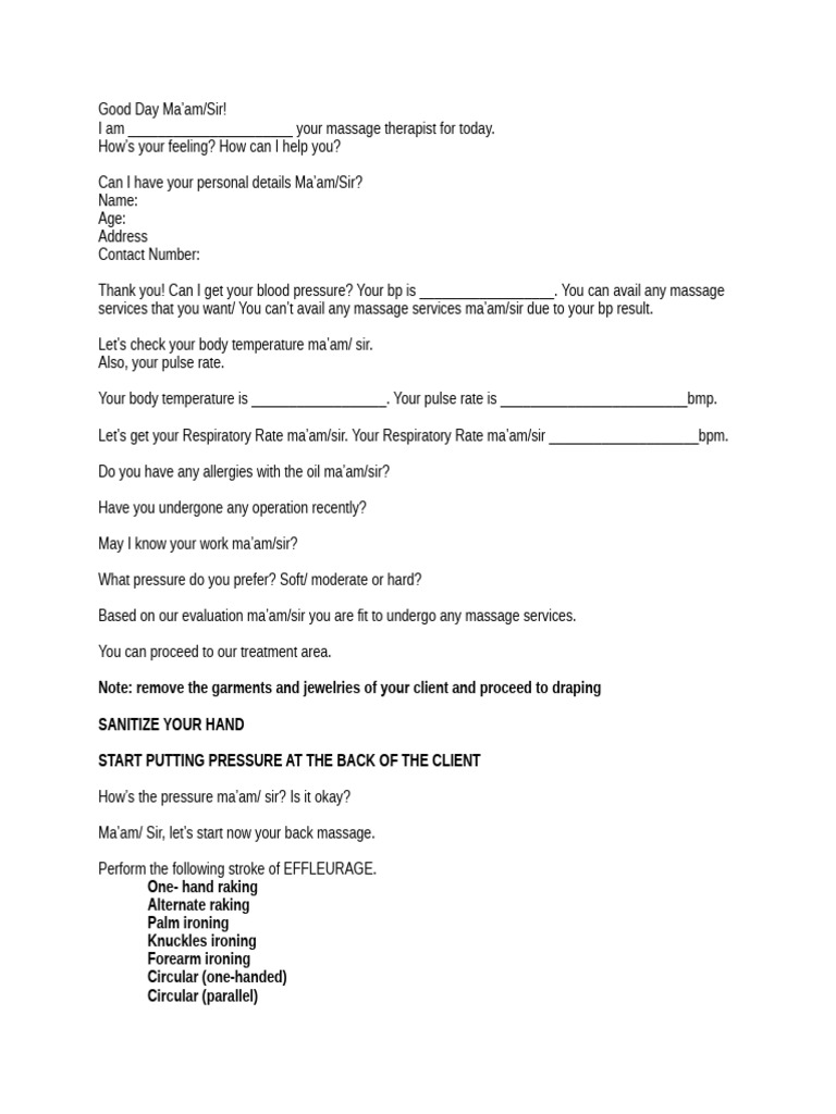 Final Performance Script | PDF