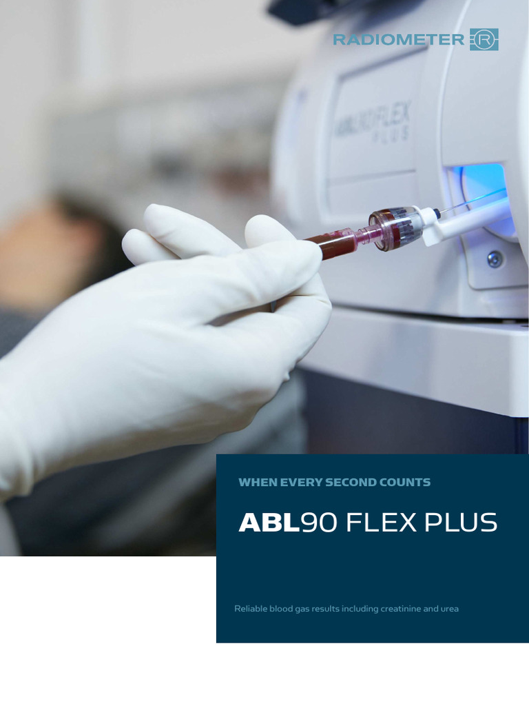 Abl90 Flex Plus Crea Urea Brochure en | PDF | Medicine