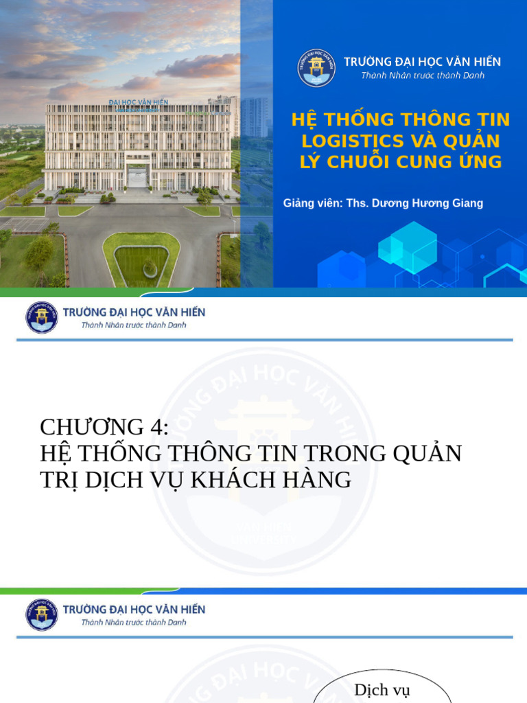 Chuong 4 HTTT Trong Quản Trị Dịch Vụ Khách Hàng | PDF