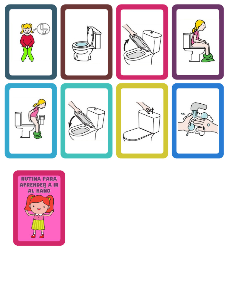 Rutinas Para Aprender a Ir Al Baño (1) | PDF