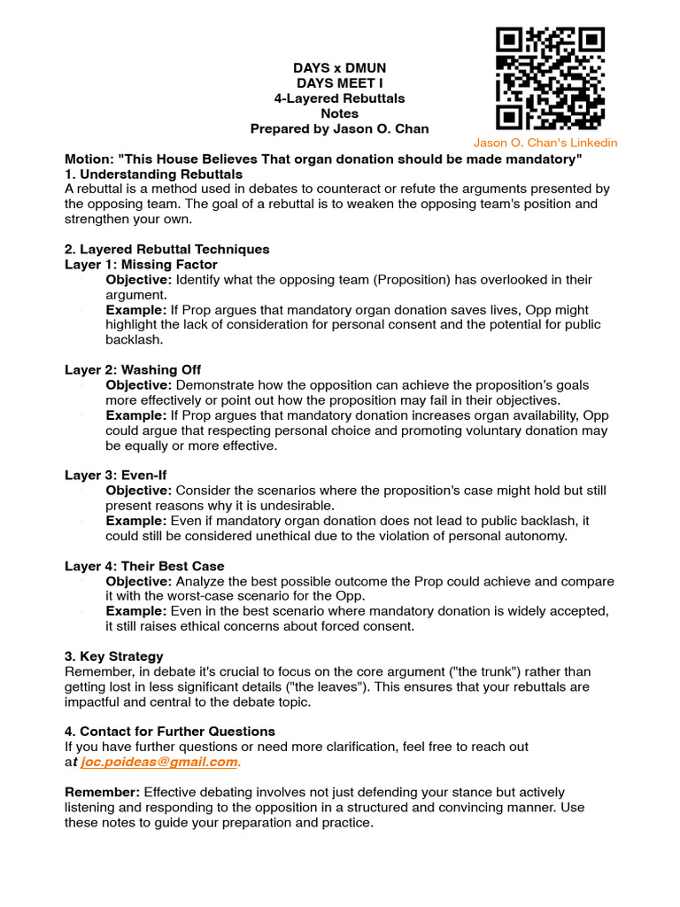 DAYS MEET Notes | PDF | Consent
